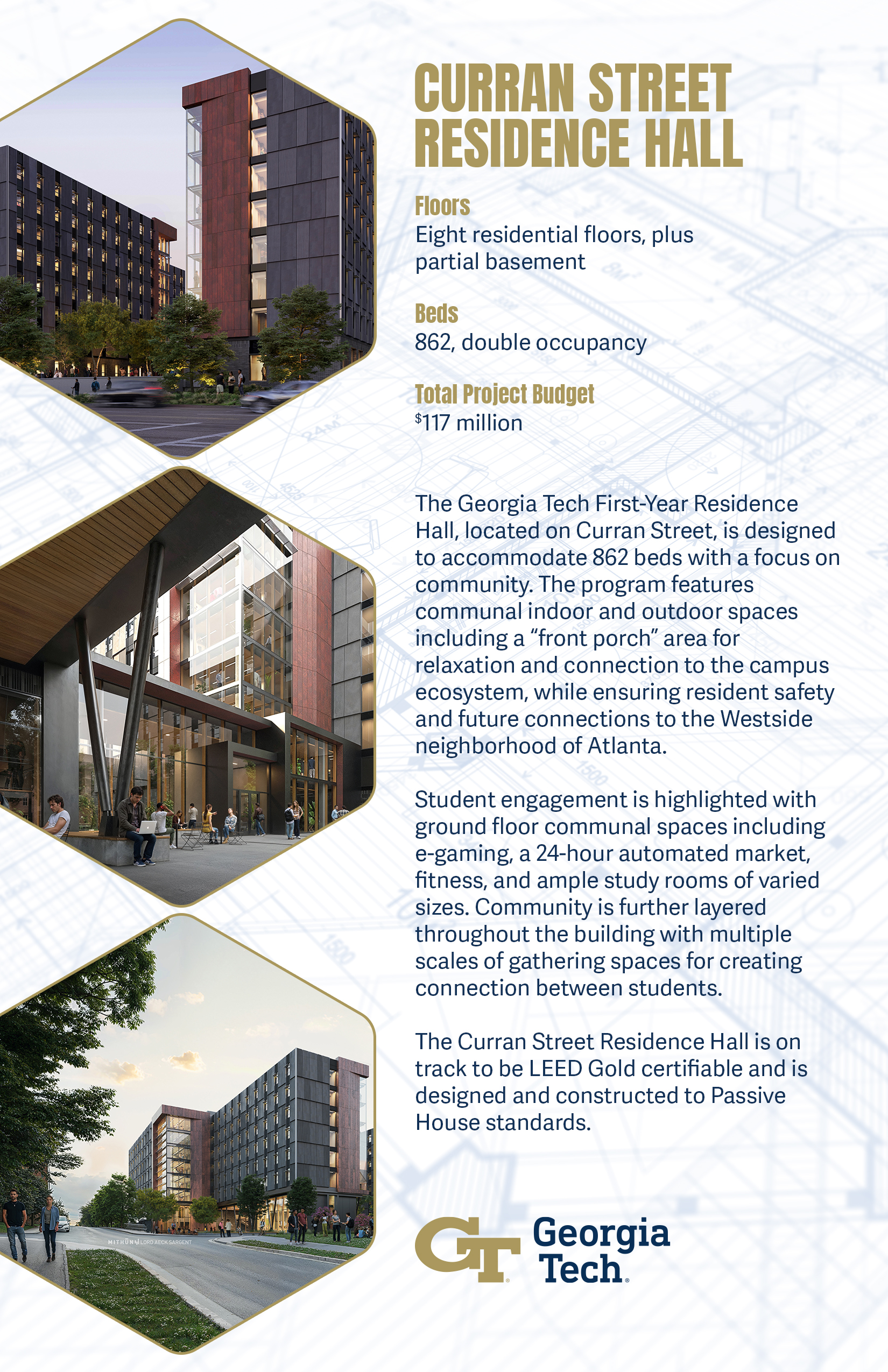 Curran Street Residence Hall Groundbreaking - Georgia Tech: Student Housing